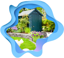 Drive-up storage units with power